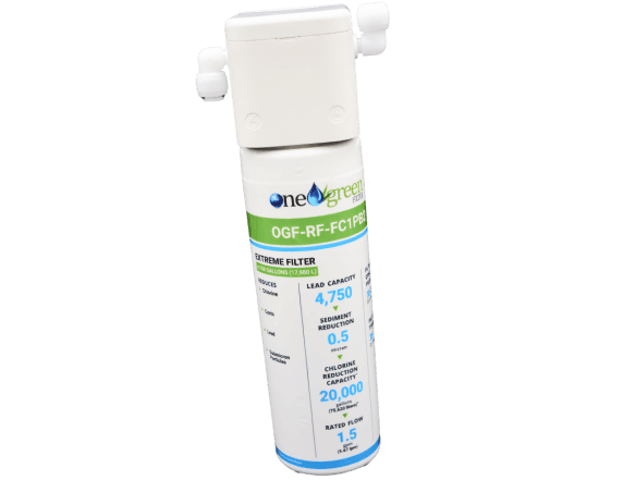 Quick and Easy Installation - One Green Filter